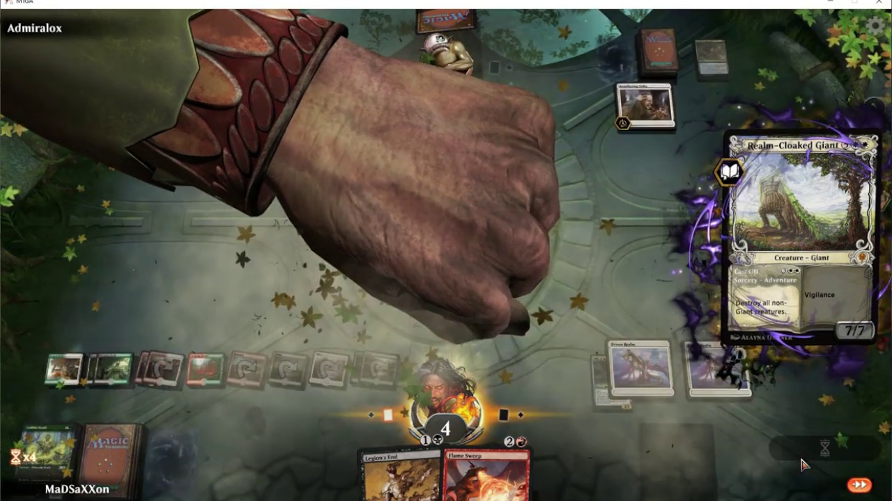So I play a Clackbridge Troll and Hushbringer and this is what happened ...