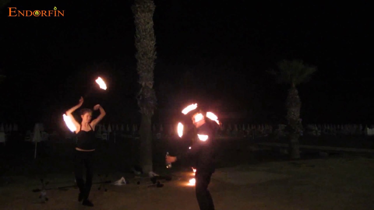 Fire tricks EndorfinShow Cyprus Larnaca, Paphos, Limassol, Ayia Napa ...