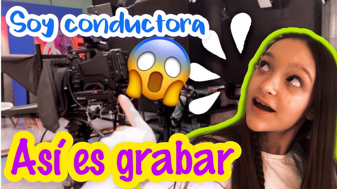 Así es grabar en un programa de televisión- Sofía Mariel - YouTube