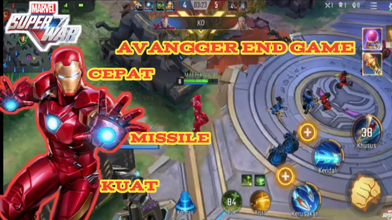 hero mekanik terkuat di marvel superhero war - YouTube