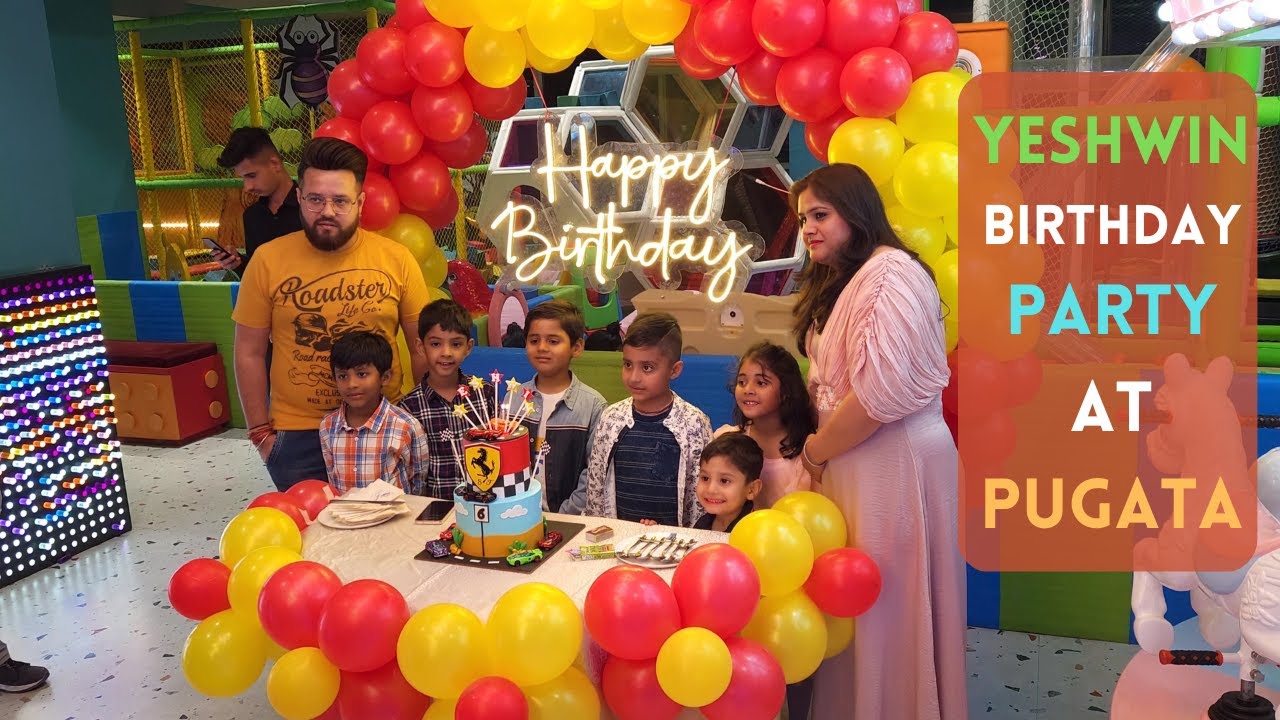 Celebrated Yeshwin Birthday at Pugata | Yash Enjoy Birthday Party with ...