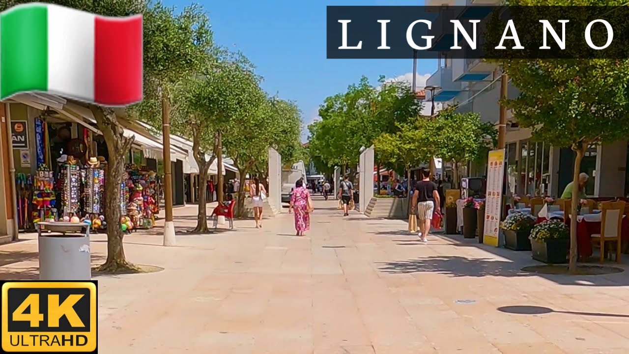 Lignano Sabbiadoro - City Center 2023 - YouTube
