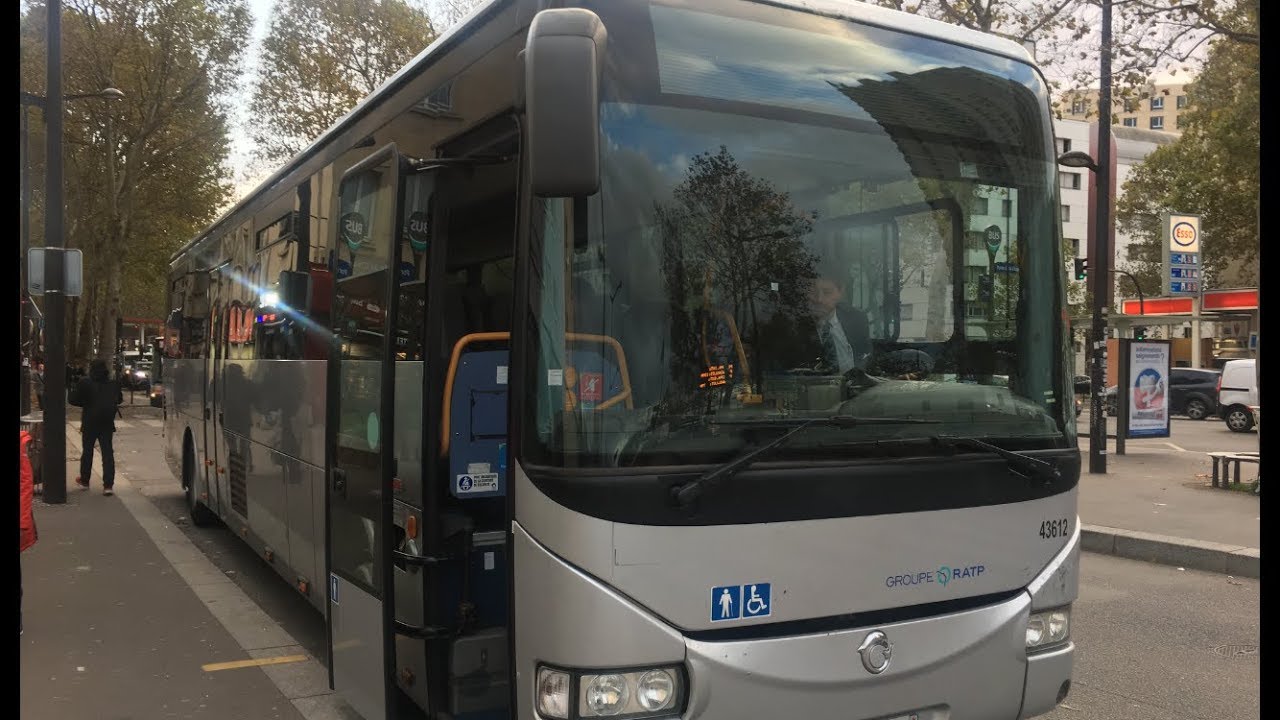 Bus RATP — Ligne 350 — Iveco crossway - YouTube