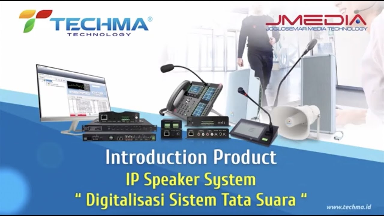 Part 02.Audio Management Software BGM5000+ #Techma IP Speaker - YouTube
