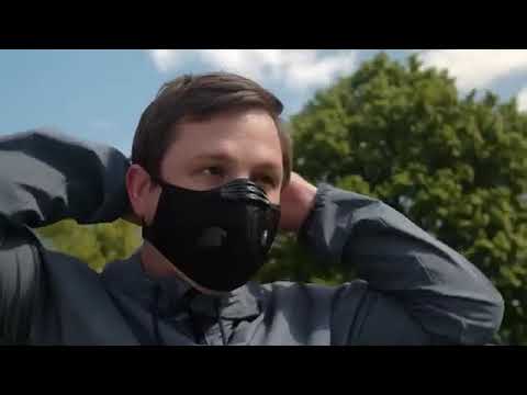 Breeze: the cooling face mask with gold and silver filters - YouTube