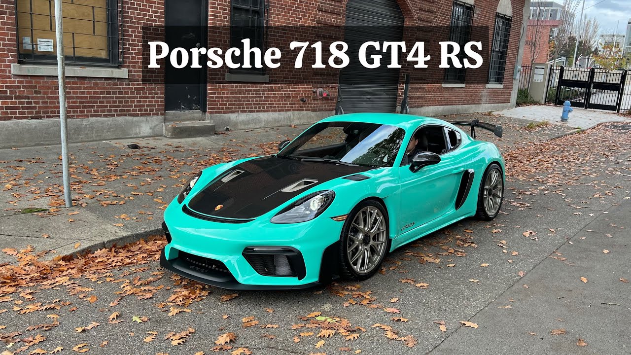 Very Rare GT4 RS in PTS Mint Green - YouTube