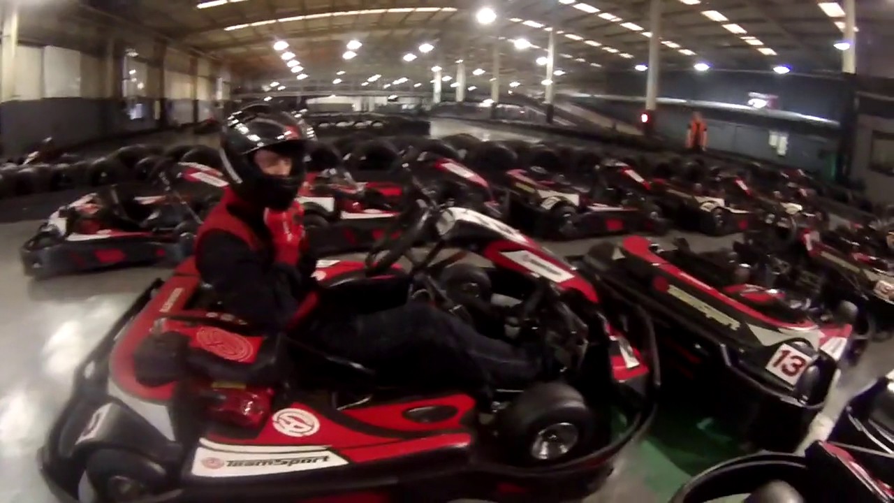 Go Karting at TeamSport Nottingham - YouTube