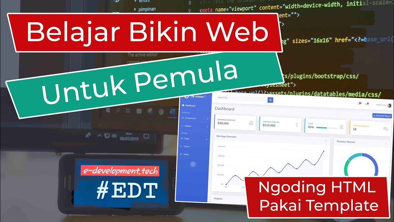 BELAJAR WEB UNTUK PEMULA - YouTube