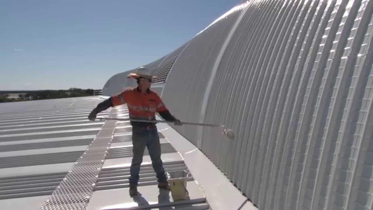 Domestic Terminal Roof Update - YouTube