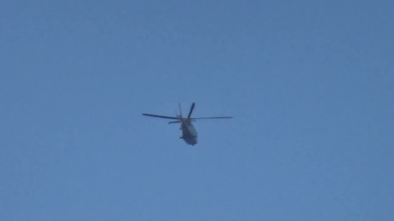 East Midlands Helicopters Augusta 109S Grand G-EMHN flying over ...