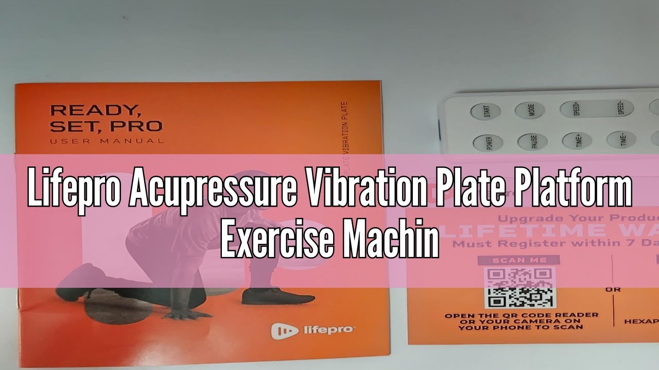 Lifepro Acupressure Vibration Plate Platform Exercise Machine Review ...