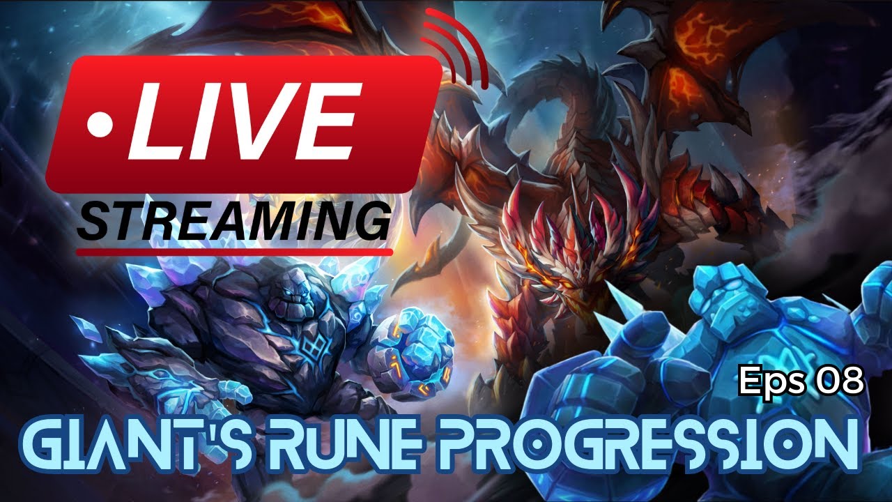 GIANT RUNE PROGRESSION LIVE EPS 08 | Summoners War Indonesia - YouTube