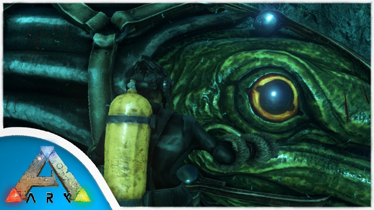 Exploring the Ocean and Tusoteuthis Tame! | Ark: Survival Evolved - YouTube