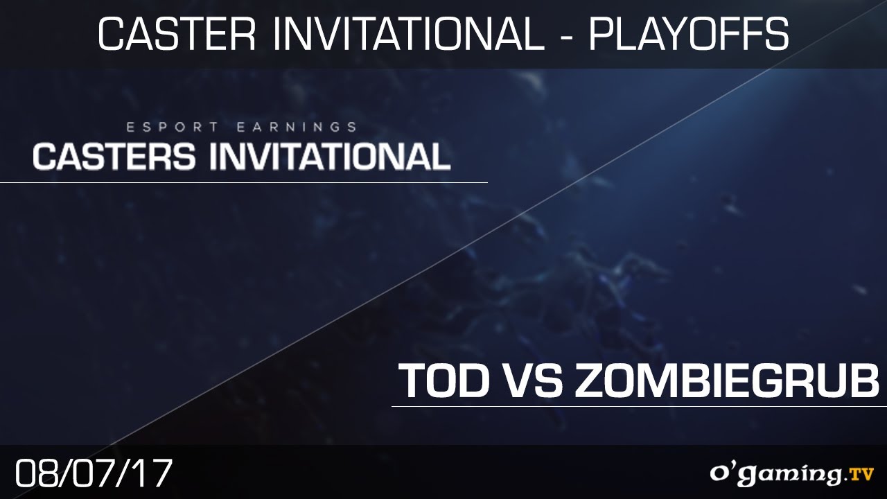 Tod vs Zombiegrub - EsportsEarnings Casters Invitational - Playoffs ...