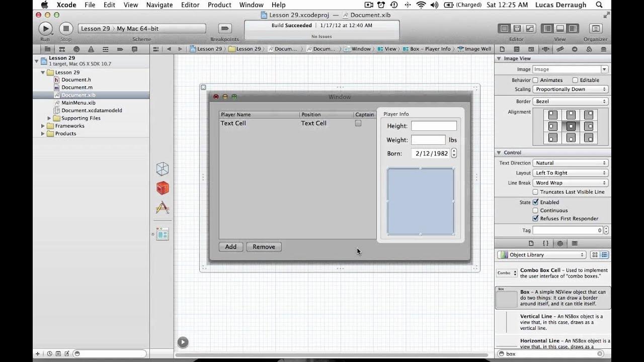 Cocoa Programming L29 - Core Data 1 - YouTube