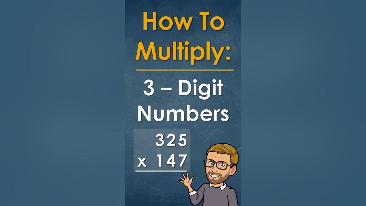 How to Multiply 3-Digit Numbers Fast! - YouTube