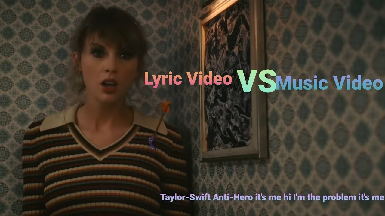 Taylor-Swift Anti-Hero - it's me hi I'm the problem it's me (Lyric ...