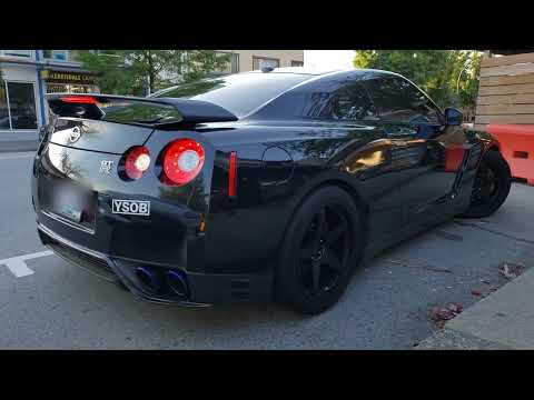 Nissan R35 GTR AMS Alpha Titanium Exhaust - YouTube