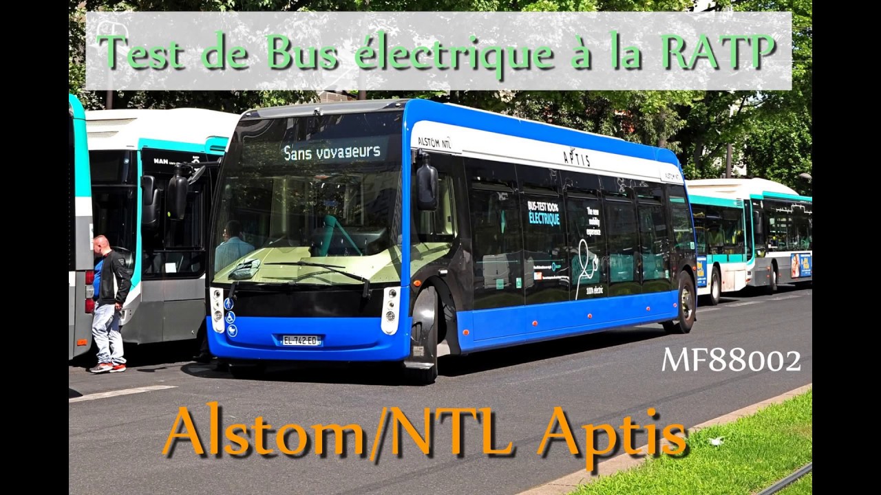 [RATP] Alstom/NTL Aptis en test sur la ligne 21 de Paris [Intérieur ...