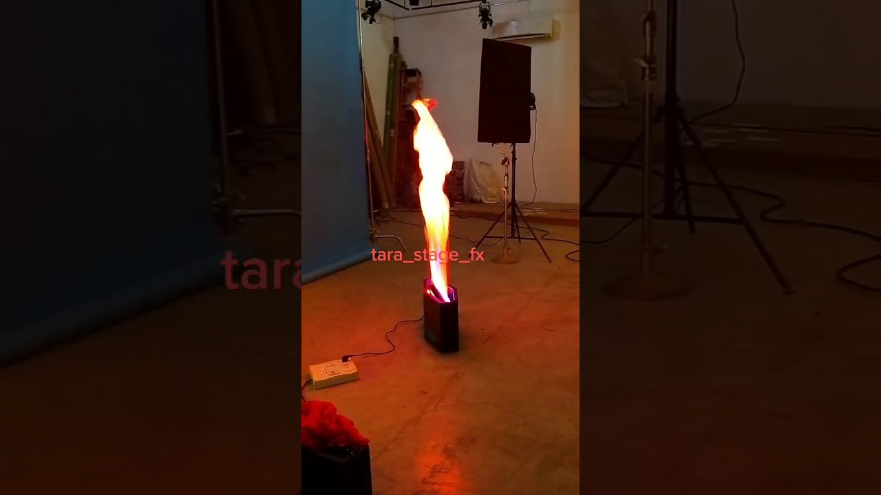 Led flame machine | fake flame machine #demo - YouTube