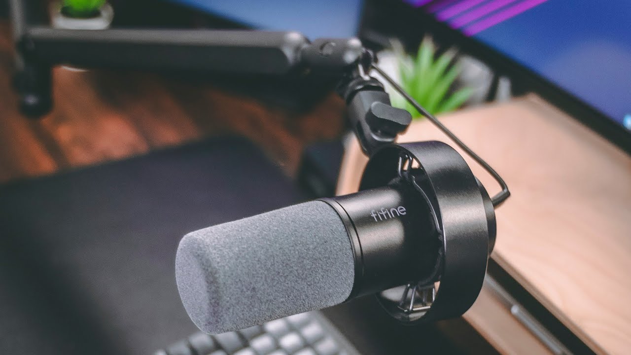 Fifine K688 Podcast Microphone + BM88 Low Profile Arm - Review - YouTube