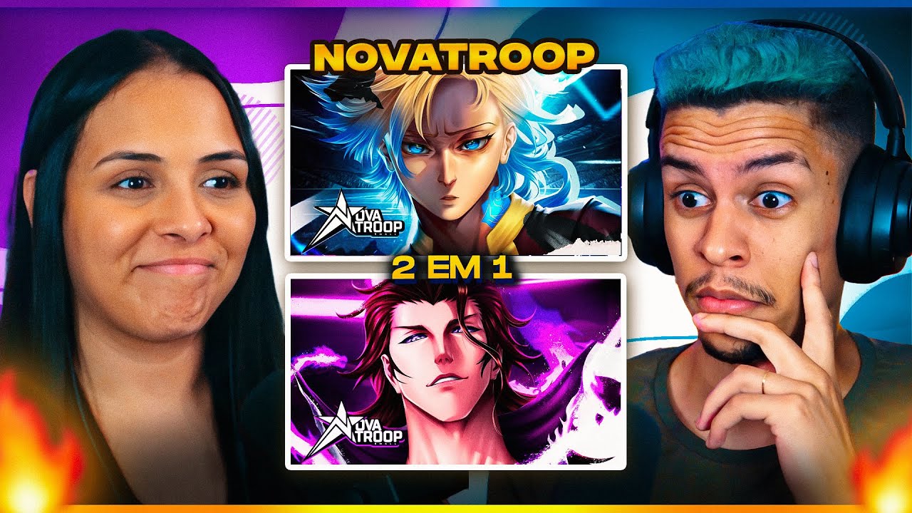 2 EM 1 NOVATROOP: Aizen (Bleach) + Michael Kaiser (Blue Lock) | [Casal ...