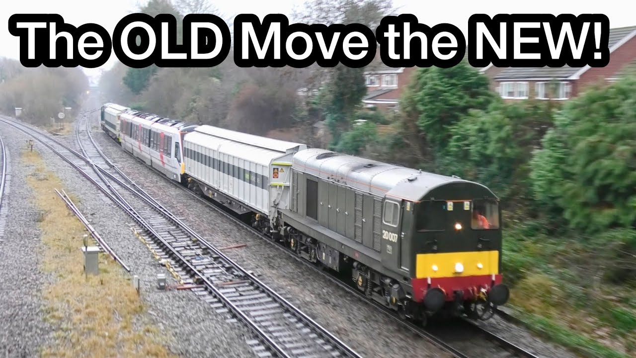 68 Year old CHOPPER escorts TFW Class 398 TRAM! Plus other LOCOS ...