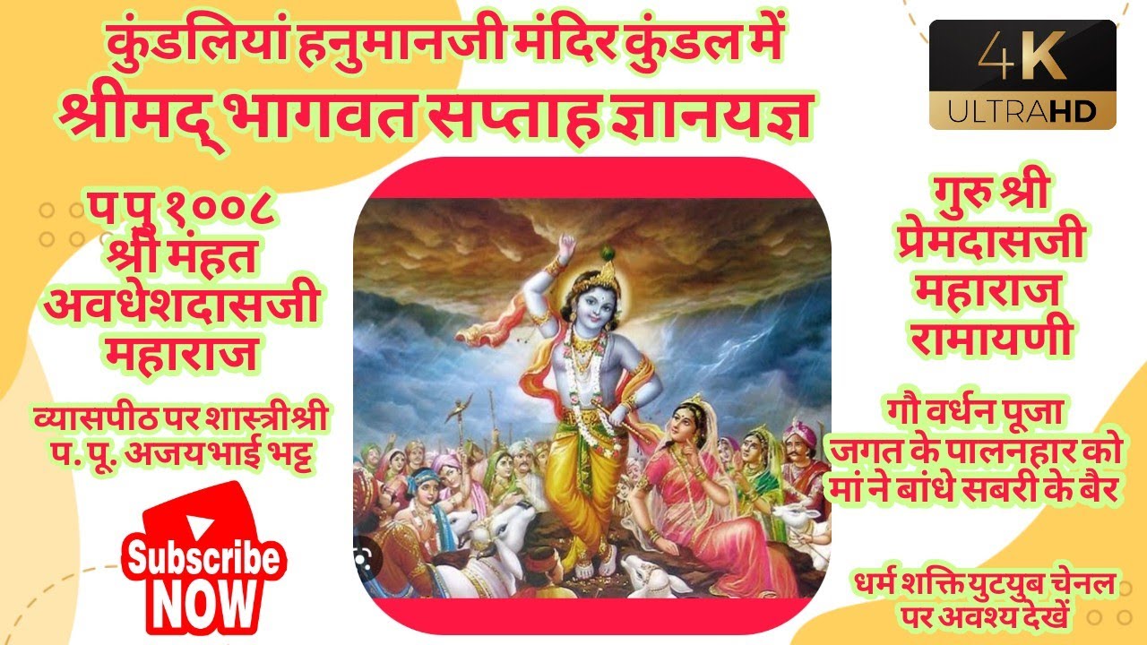 Kundaliya Hanumanji Temple Param Pujya 1008 Mahant Shri Awadheshji ...