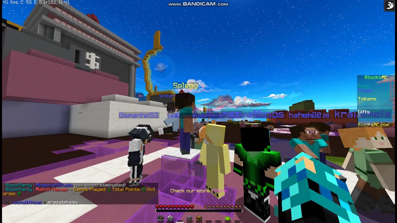 Minecraft MiniGames | BlocksMC.com - YouTube