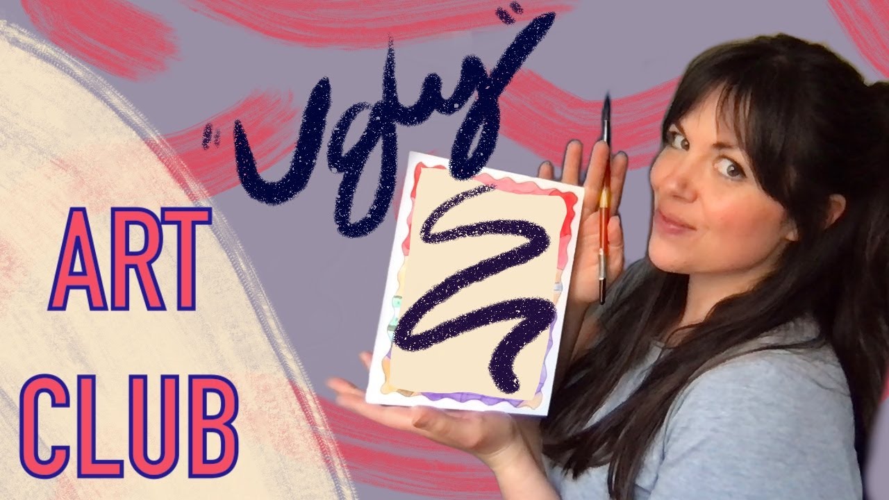 Ugly Art Club - Drawing & Watercolour Painting online workshop tutorial ...