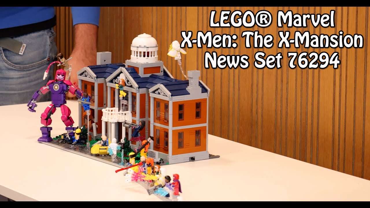 LEGO Marvel X-Men: The X-Mansion (Set 76294) - News und Designer ...