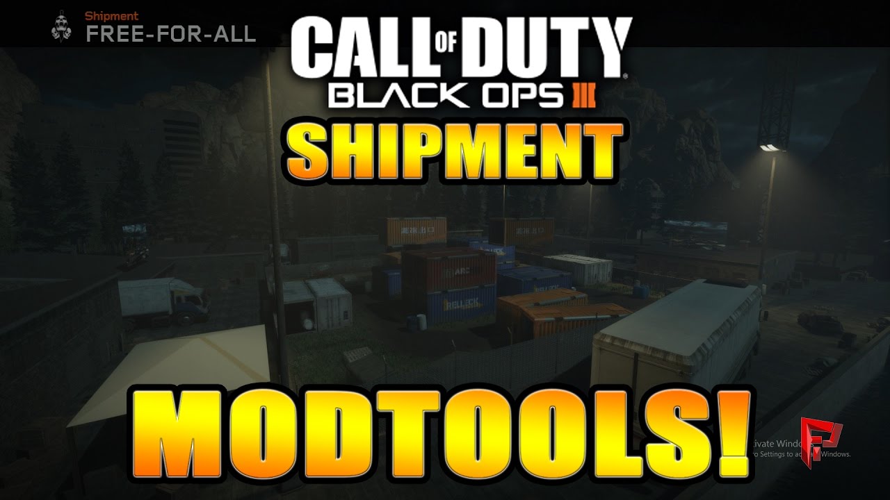SHIPMENT IN BLACK OPS 3 MODTOOLS! - YouTube