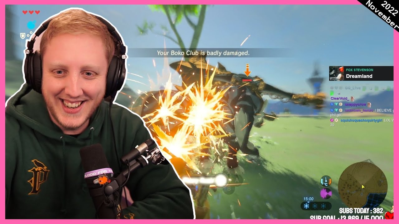 1st Playthrough on BOTW MASTER MODE oh boy (Part 1) - Philza VOD - Streamed on November 14 2022 ...