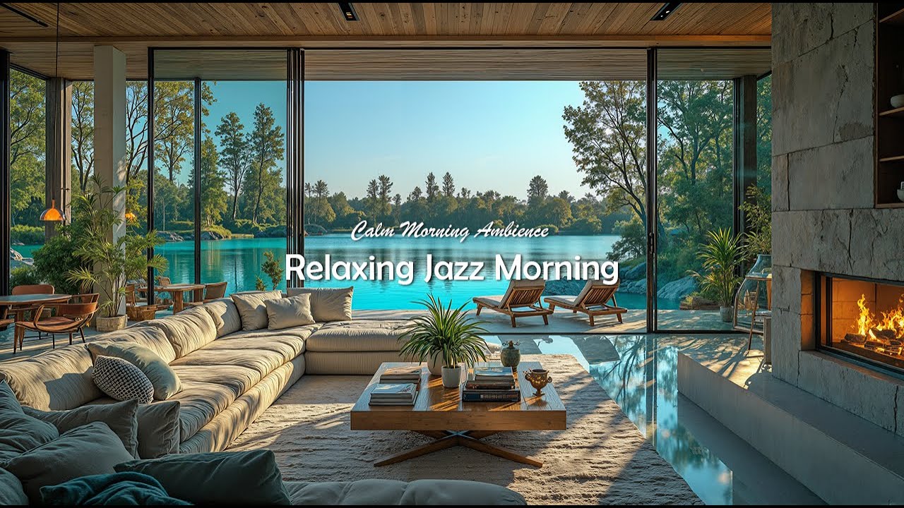 Relaxing Jazz Morning Ambience For Positive Energy | Faint Jazz ...