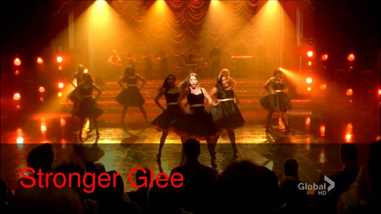 Glee Stronger - YouTube