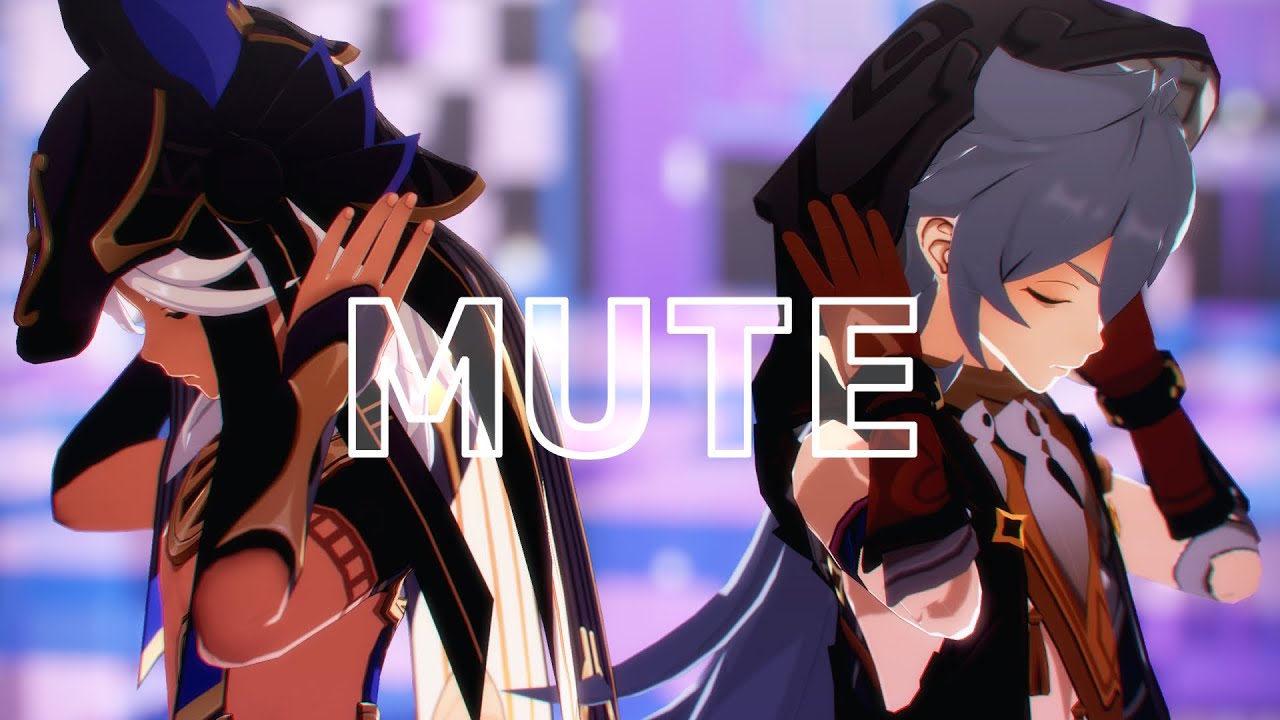 【原神 Genshin Impact MMD】狼組セノとレザーで MUTE【cyno,Razor 】 - YouTube