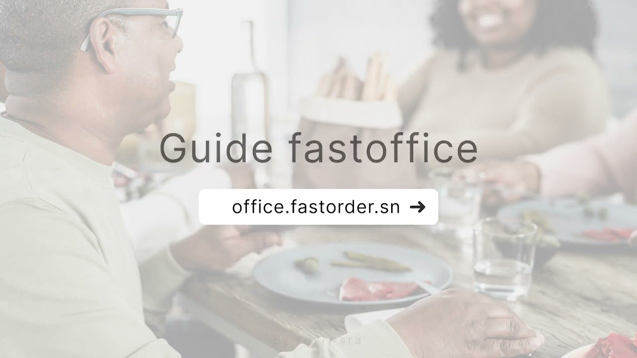 Comment utiliser l'interface Fastorder pour les entreprises ? - YouTube