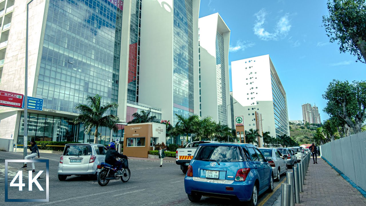 MAPUTO CITY VLADIMIR LENINE WALK TOUR MOZAMBIQUE Definitive Edition 4K ...
