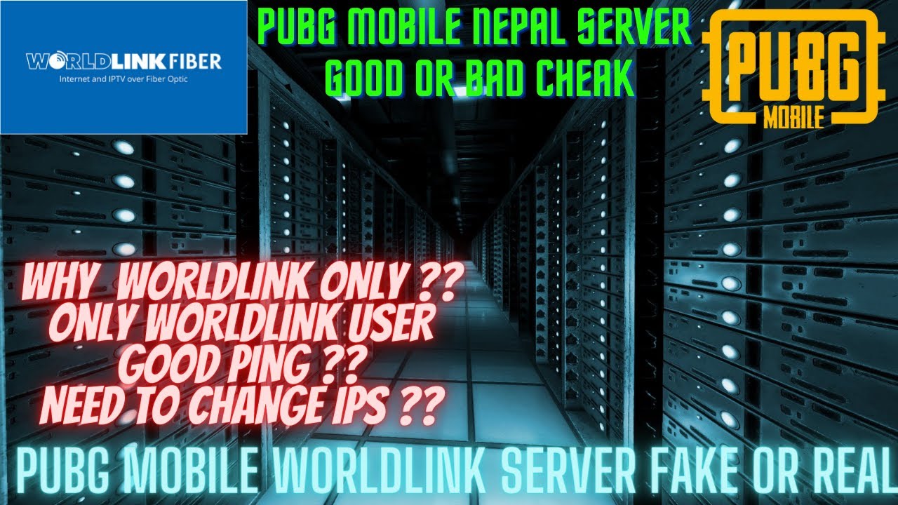 PUBG MOBILE WORLDLINK SERVER NEPAL | PUBGM NEPAL SERVER | WORLDLINK ...
