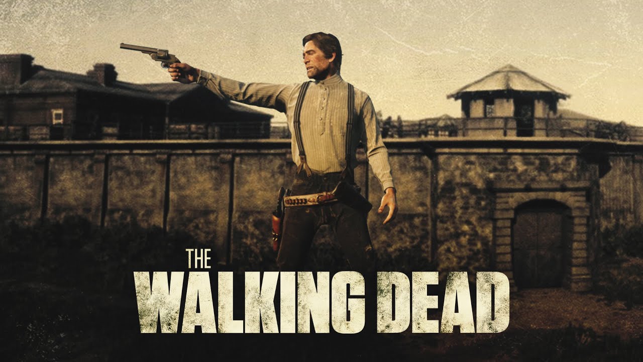 The Walking Dead Intro | Red Dead Redemption 2 Style - YouTube