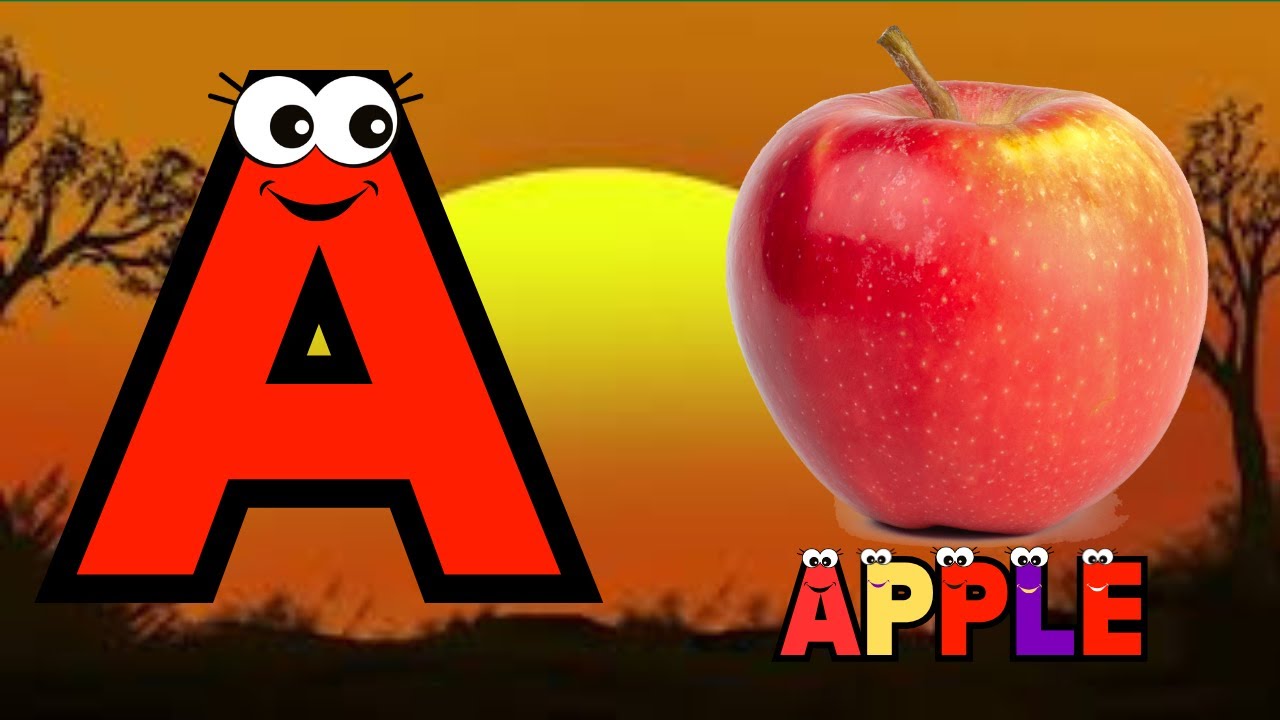 A for Apple B for Ball | English Alphabets | Alphabets | A for Apple A ...