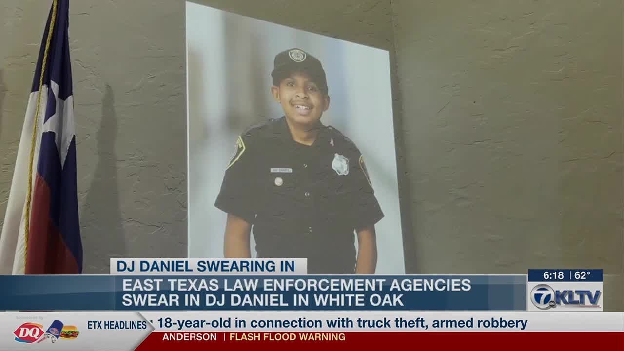 Special Agent DJ sworn into 19 law enforcement agencies during White ...