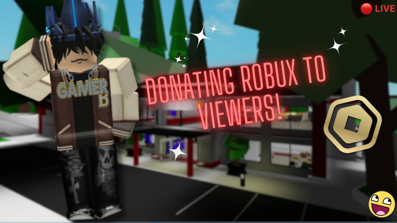 DONATING ROBUX TO VIEWERS! (SMALL DONATIONS) - YouTube