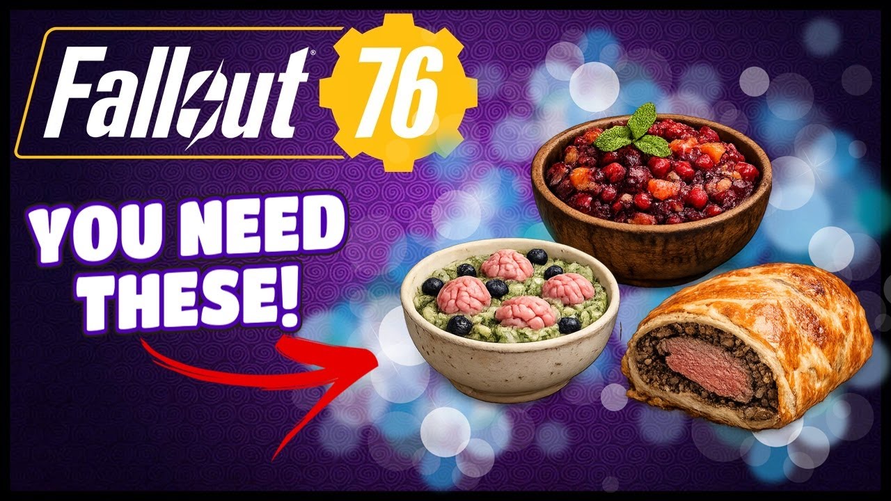 The Best Food Buffs & How To Make Them! - Fallout 76 - YouTube