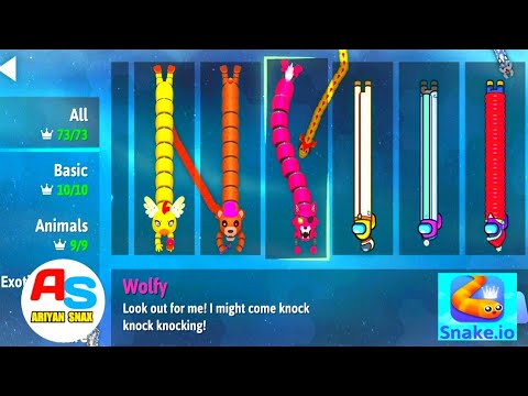 Snake.Io All Skin Collection Snakeio All Event Skin Unlocked Best Skin ...