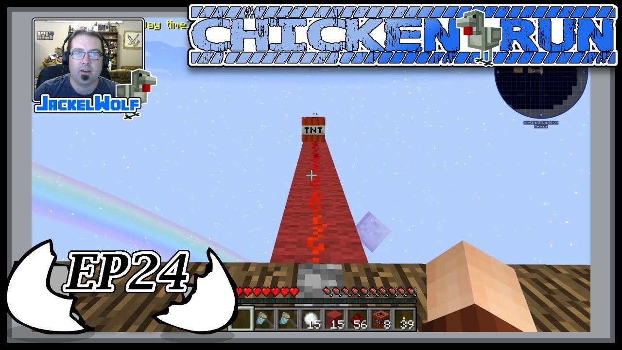 CHICKEN RUN - EP24 - EVERY CHICKEN IN SKY FACTORY 3 - YouTube