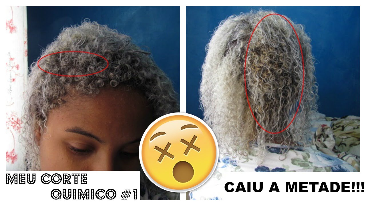Tudo sobre meu segundo corte químico #1 - Como e por quê aconteceu ...