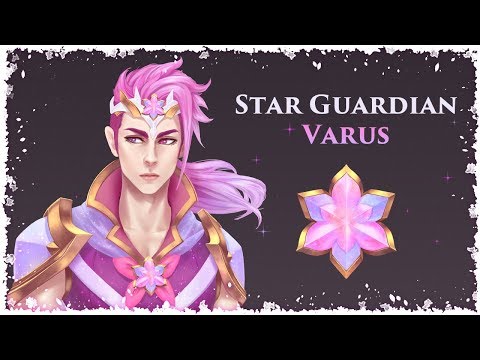 Star Guardian Varus [Concept Art Timelapse]
