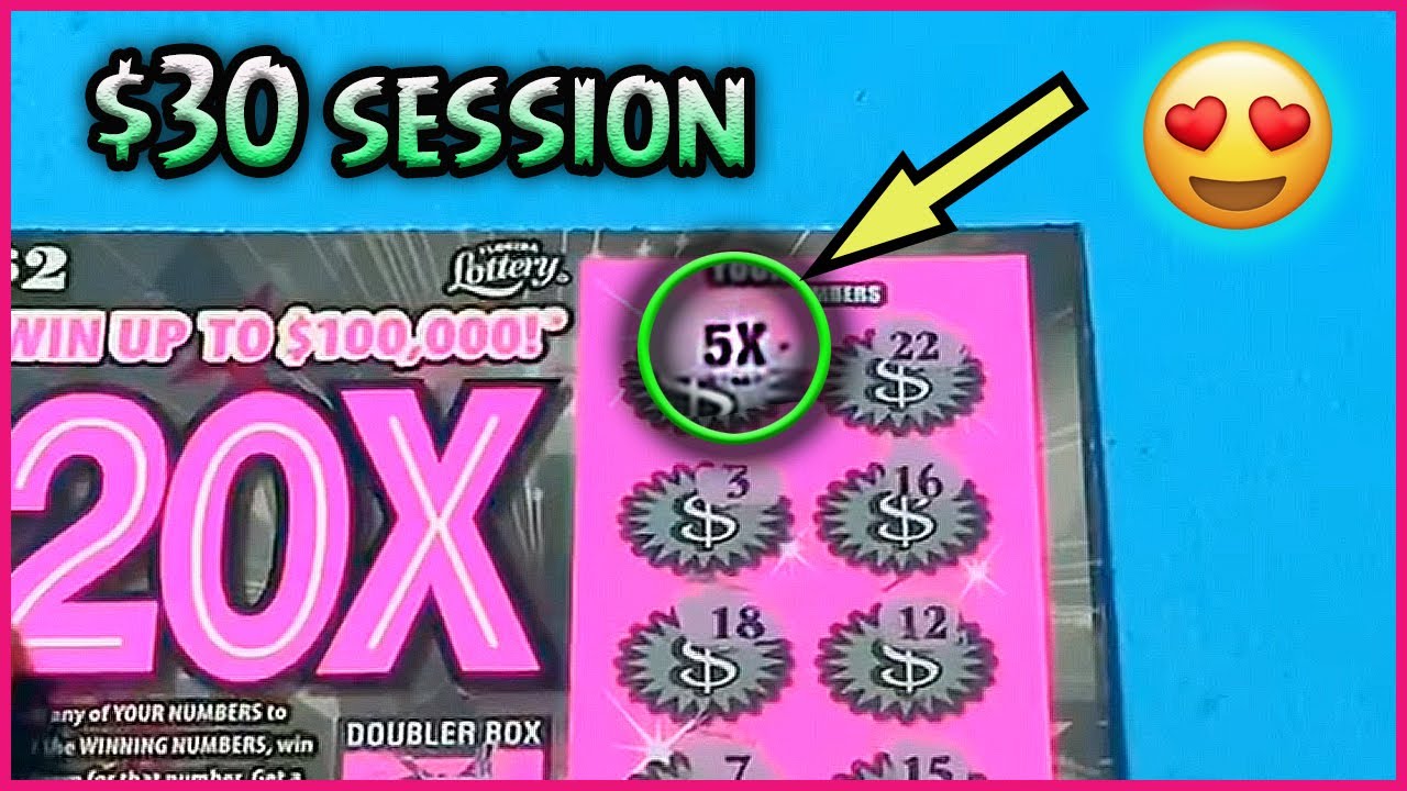 FOUND THE 5X SYMBOL!! PLAYING A $30 SESSION OF THE $2 20X TICKET! - YouTube