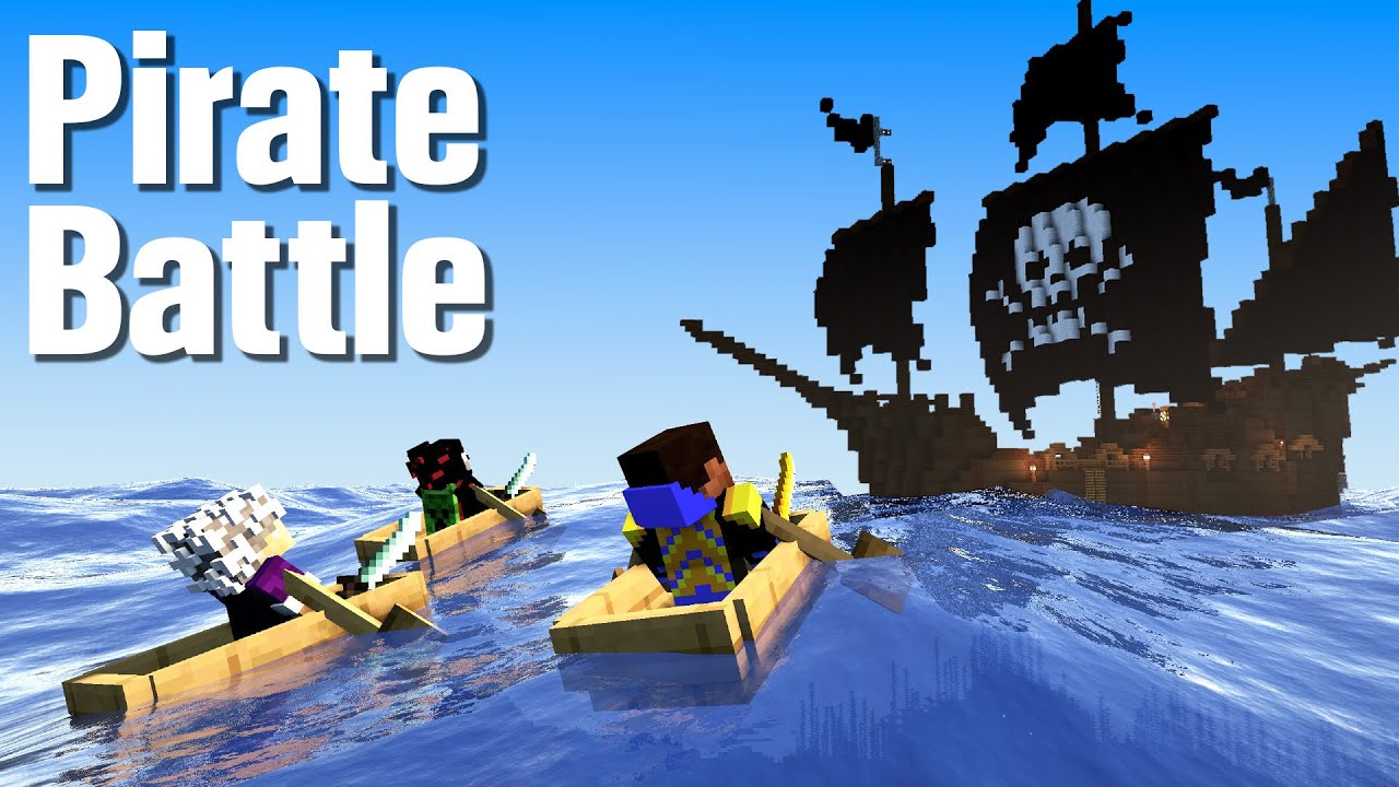This is Minecraft’s Ultimate Pirate Battle - YouTube